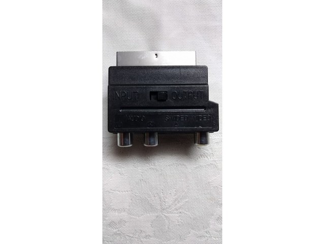 Adapter skart/audio, s-vhs, video,