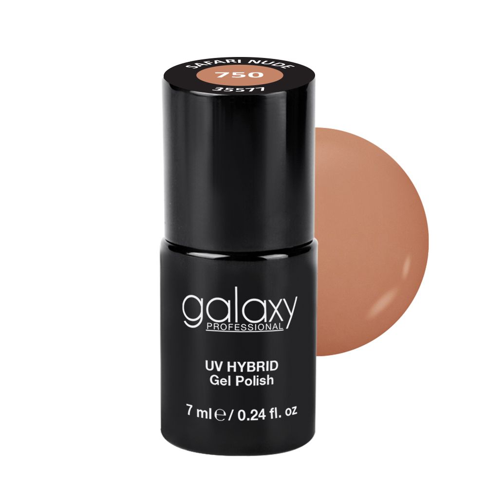 Trajni lak za nokte UV/LED GALAXY Hybrid 7ml Safari Nude S750