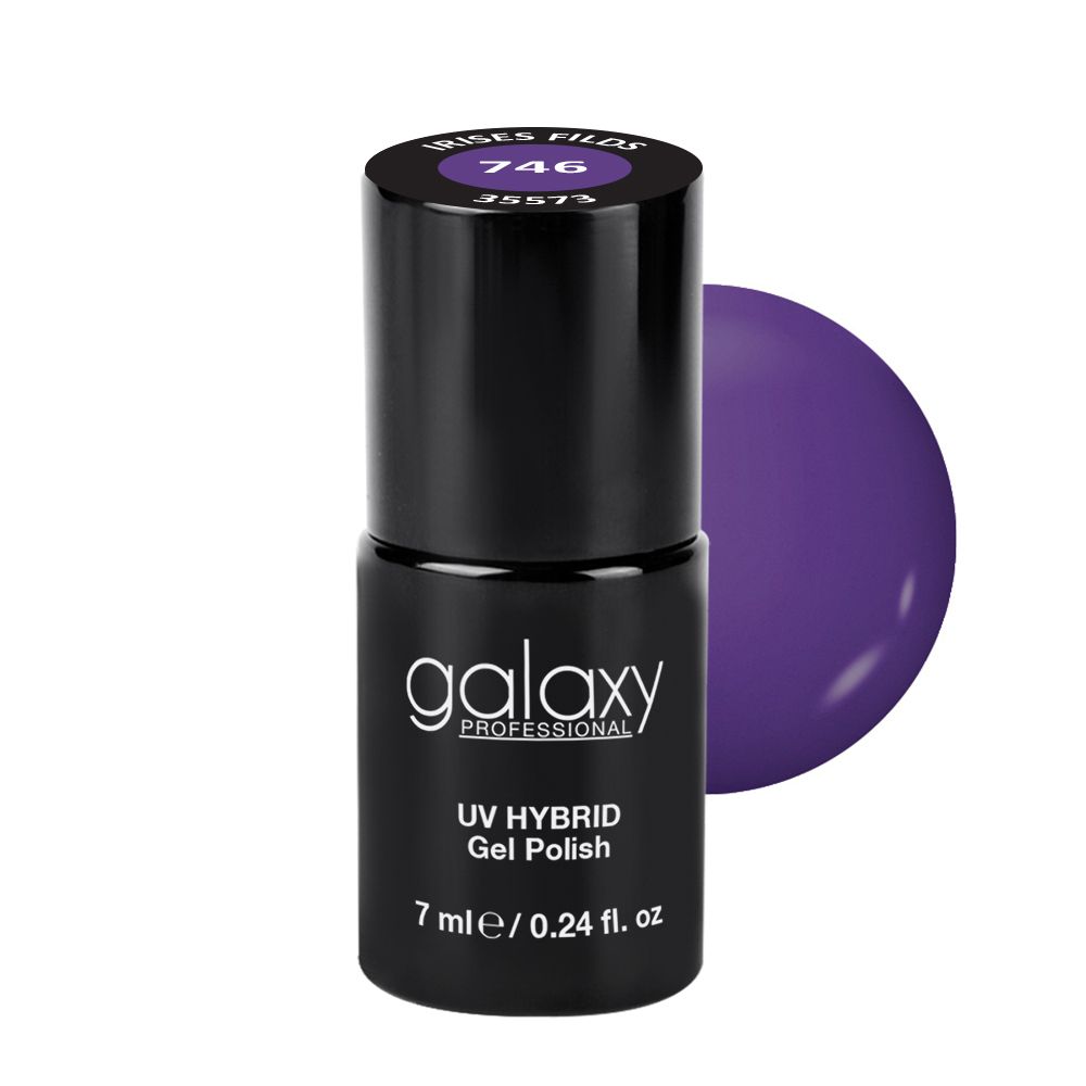 Trajni lak za nokte UV/LED GALAXY Hybrid 7ml Irises Filds S746