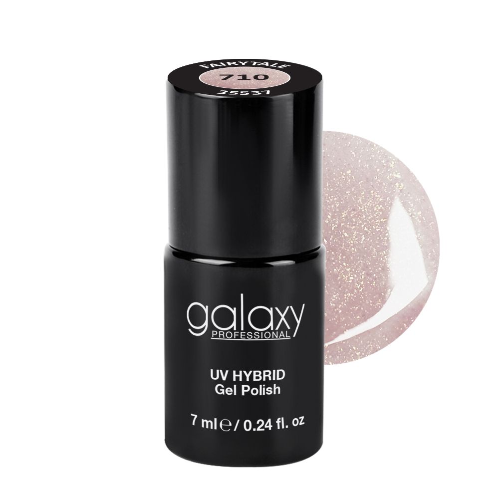 Trajni lak za nokte UV/LED GALAXY Hybrid 7ml Fairytale S710