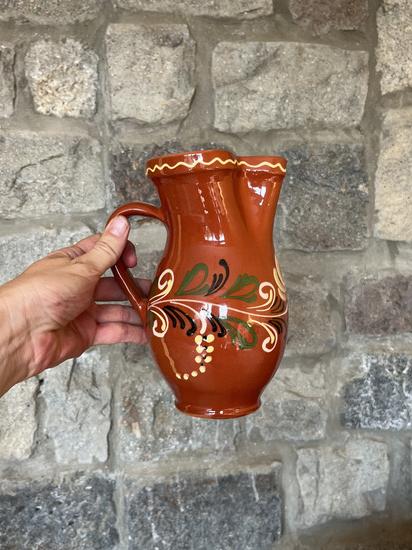 Keramička vaza rucno oslikana
