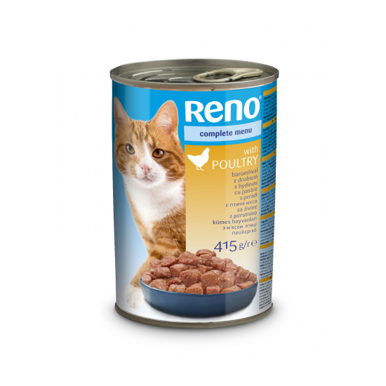 Kompletna hrana za odrasle mačke sa ukusom živine