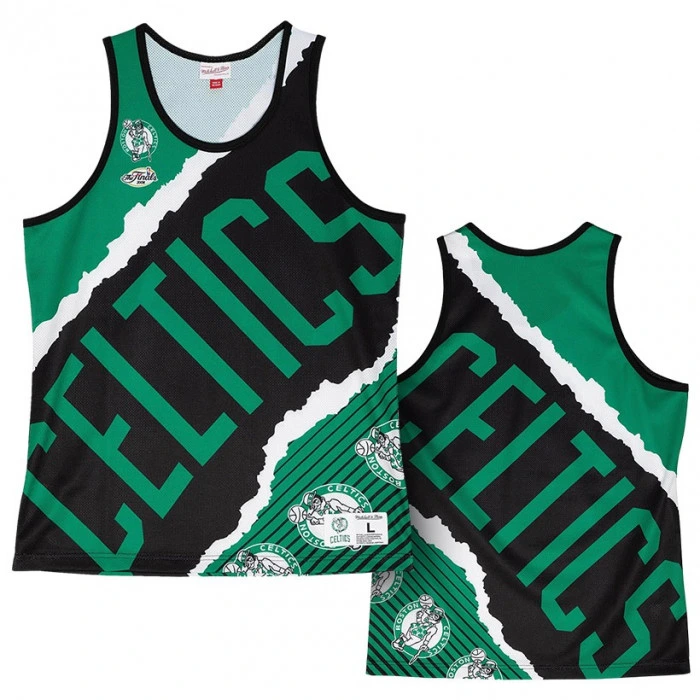 Boston Celtics Mitchell and Ness Jumbotron 2.0 Sublimated Tank majica