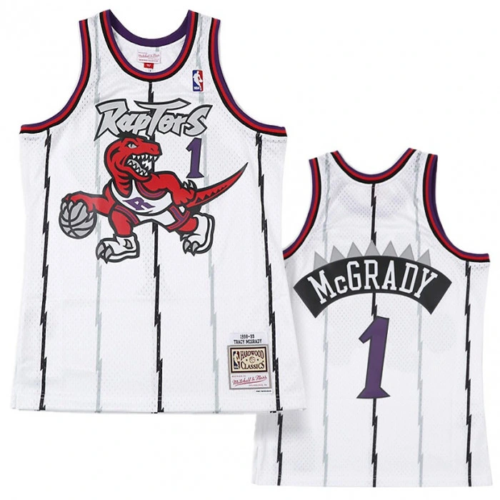 Tracy McGrady 1 Toronto Raptors 1998-99 Mitchell & Ness Swingman dres