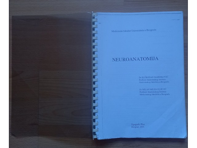 Neuroanatomija-Marinkovic, Milisavljevic