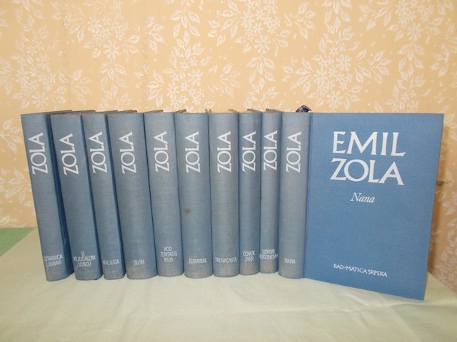 Emil Zola, komplet 1-10