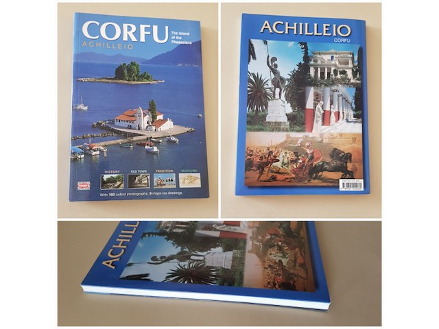Corfu, turisticki vodic za Krf. Engleski jezik. Cena 1.