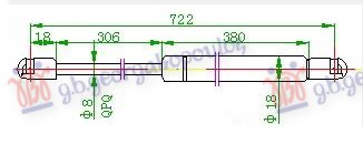 AMORTIZER HAUBE (715L-280N)