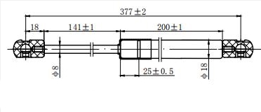 AMORTIZER HAUBE (377L-140N)