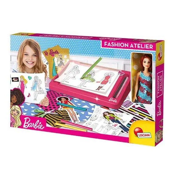 Barbie Fashion atelje sa lutkom Lisciani 88645