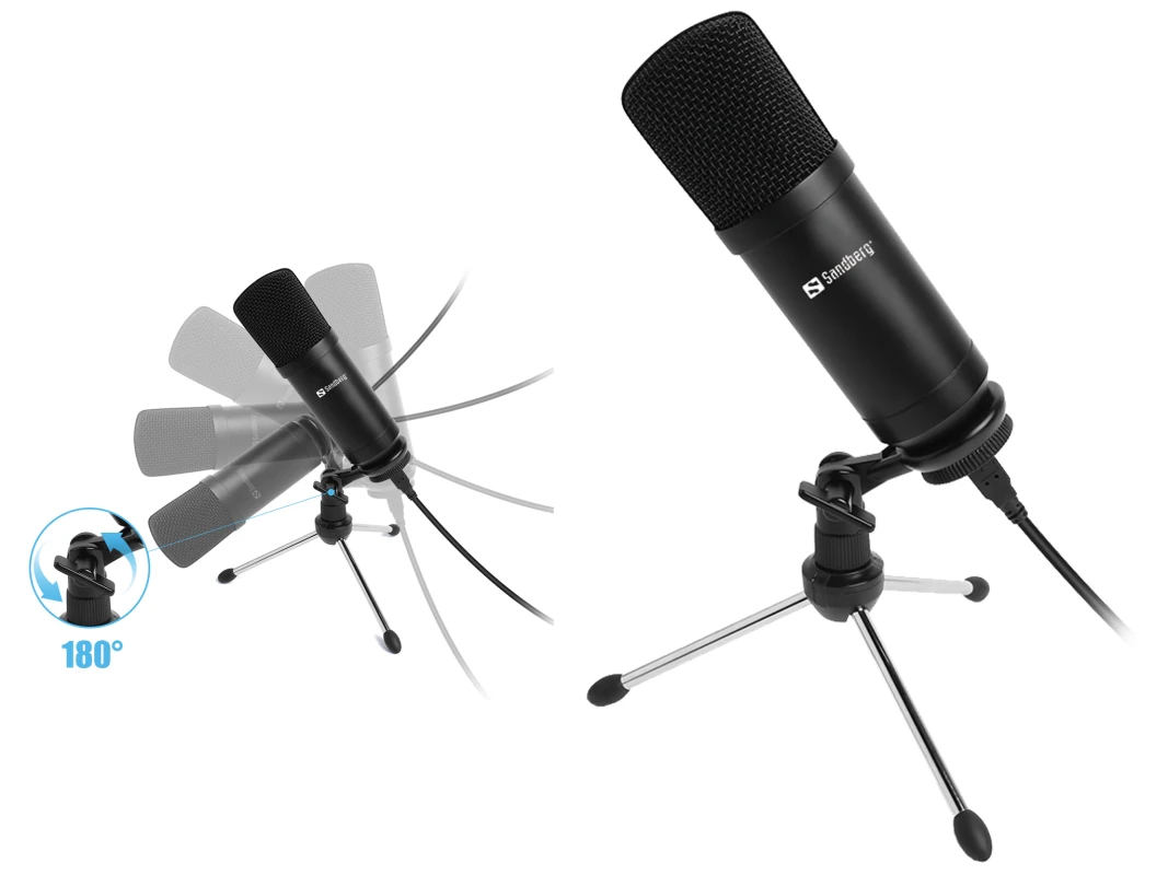 Sandberg Streamer 126-09 mikrofon