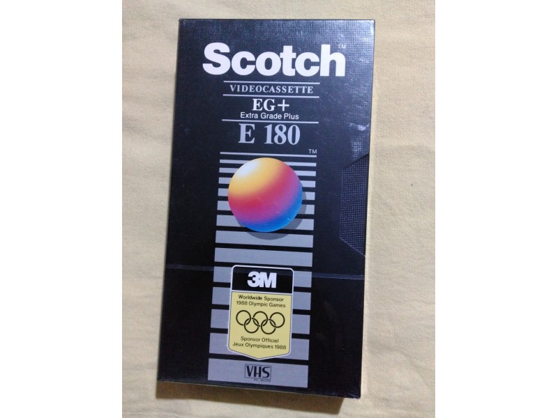 Scotch E 180, nova, VHS