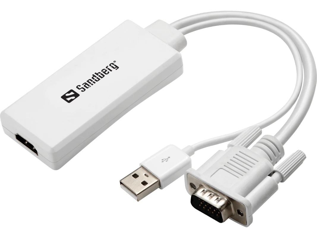 Sandberg 508-78 adapter VGA+audio na HDMI