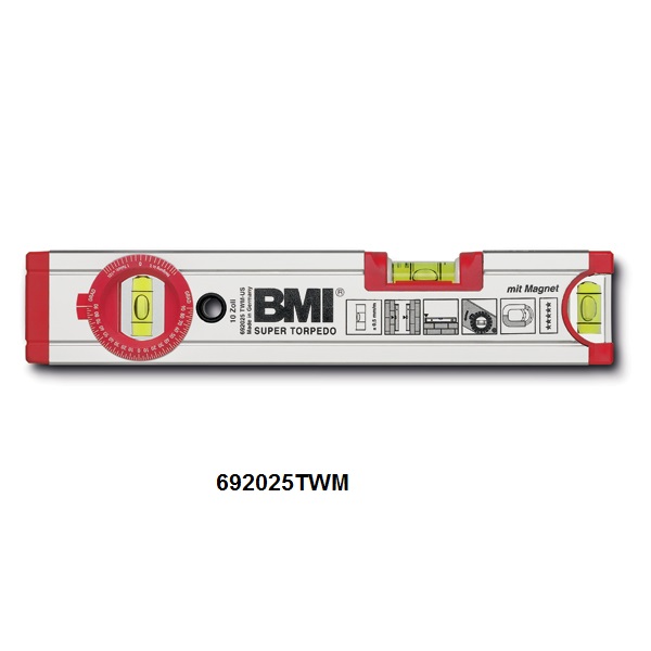 Libela BMI 692 ULTRASONIC 200mm/250mm (cena u zavisnosti od dimenzija)