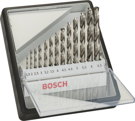 Bosch 13-delni Robust Line set burgija za metal HSS-G, DIN 338, 135°ID EK000448387