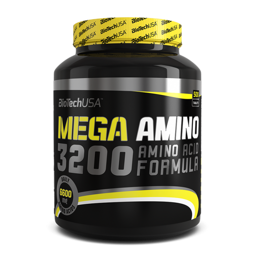 BioTech USA Mega Amino 3200, 500 tbl