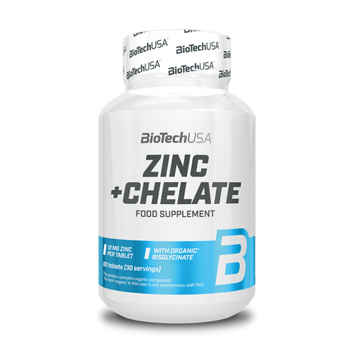 BioTech USA Zinc + Chelate 60 tbl