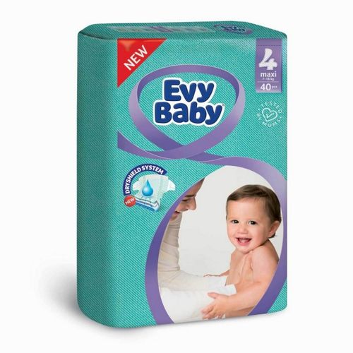 Evy Baby Pelene Twinpack 4 Maxi, 40kom