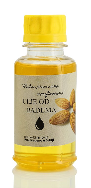 Hladno presovano nerafinisano bademovo ulje 100 ml Think green