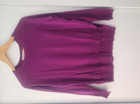 Bluza ljubičasta trikotaža, Zara, NOVO