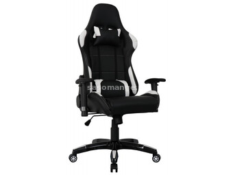 Stolica za gejmere - Ultra Gamer (belo- crna)