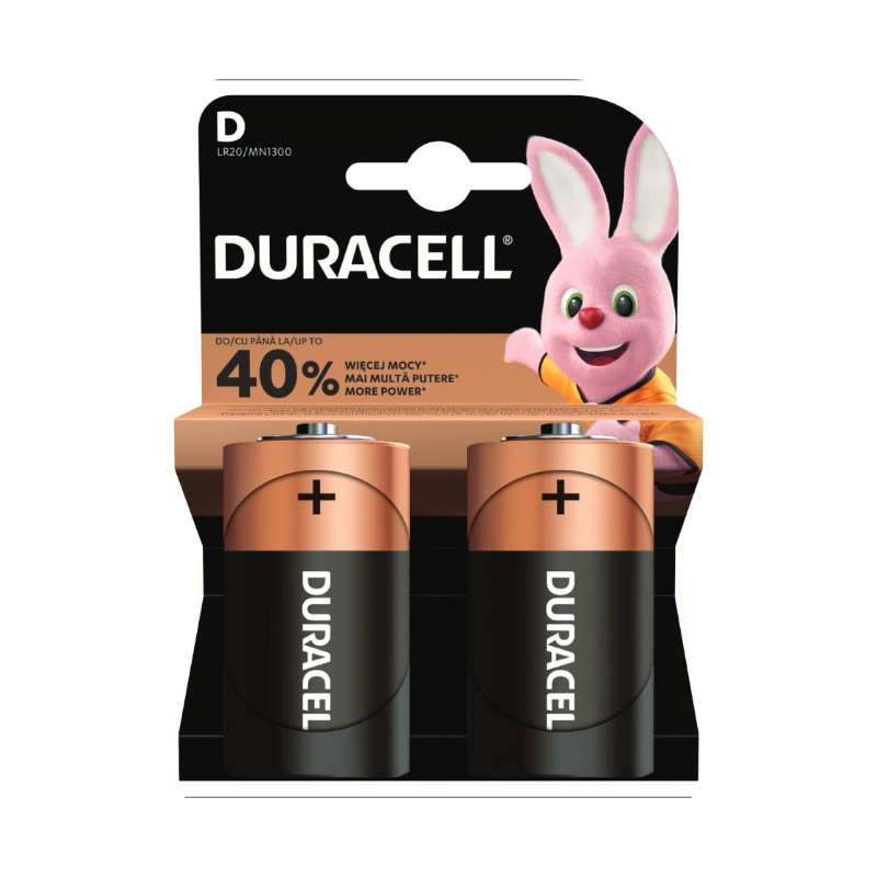 Baterija nepunjiva Duracell Basic D LR20 2/1