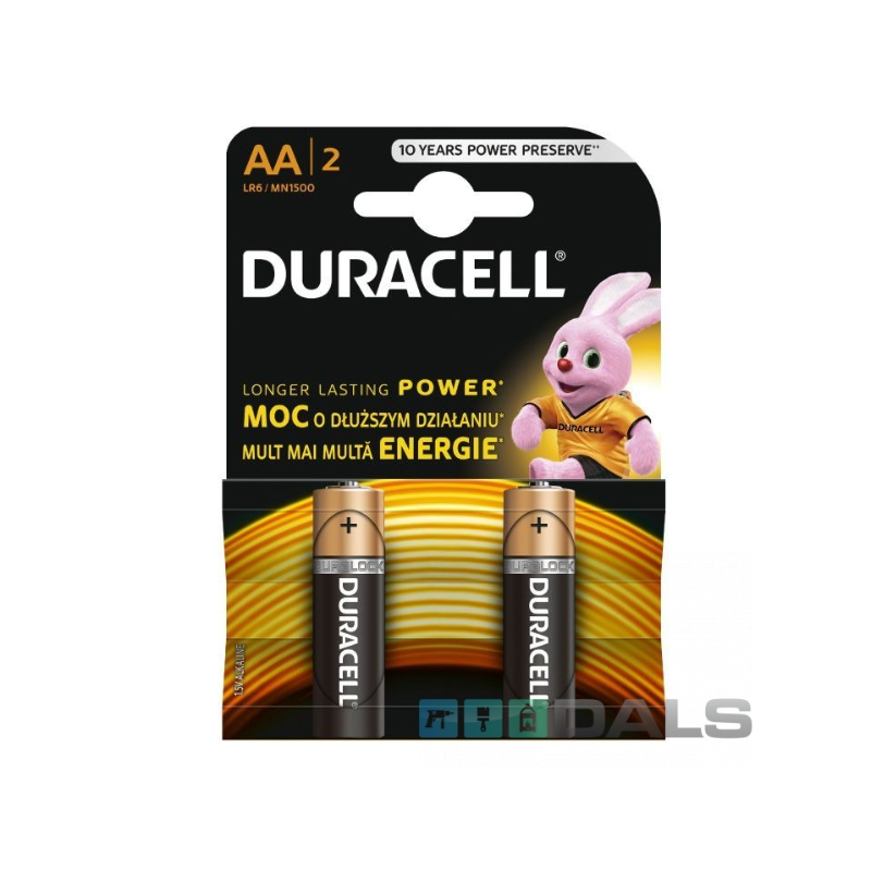 Baterija nepunjiva Duracell Basic AA LR6 2/1