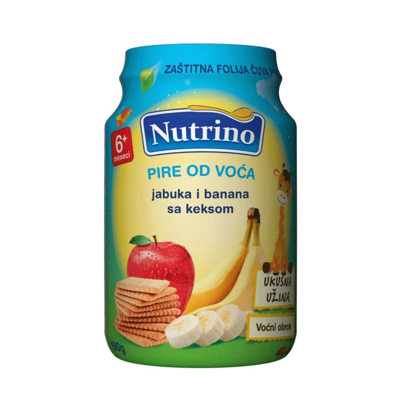 Nutrino Kašica jabuka i banana sa keksom, 190g