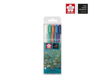 Gel olovke Sakura Gelly Roll - Van Gogh Museum - 5 kom (set)