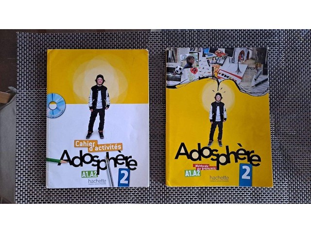Adosphere 2, udžbenik i radna sveska za A1.A2