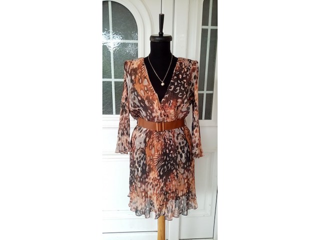 `ROBIN` PLISIRANA HALJINA ANIMAL PRINT - NOVO M/L