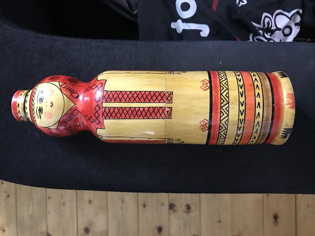 Drvena lutka Ruska Babuska za flasu vodke