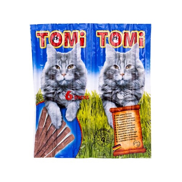 Tomi Cat Sticks piletina sa macinom travom 6kom