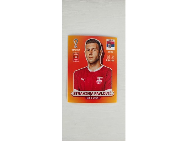 Panini FIFA 2022 Qatar SRB 05