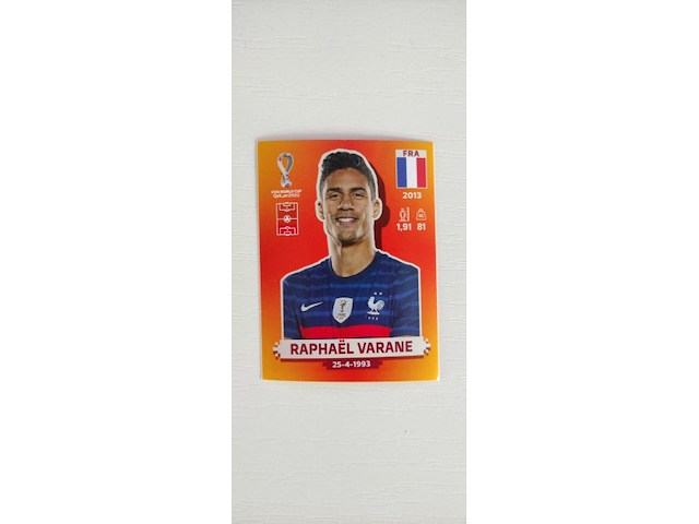 Panini FIFA 2022 Qatar FRA 09