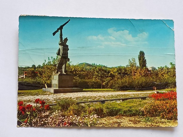 Tuzla - Spomenik Husinjskom Rudaru - Putovala 1965