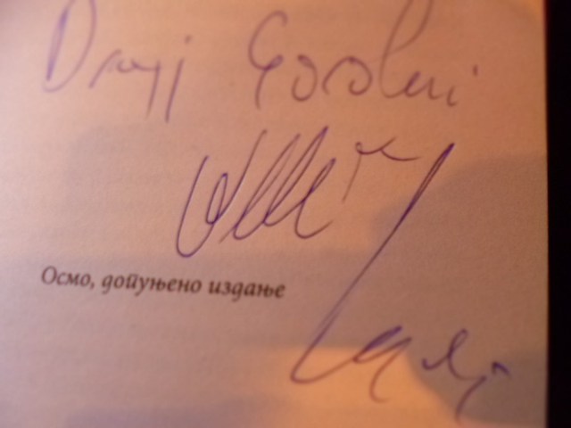 Autogram Nele Karajlic