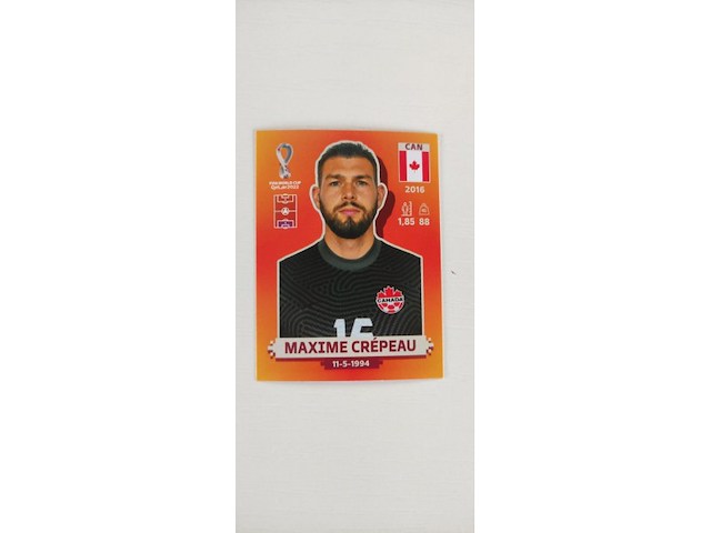 Panini FIFA 2022 Qatar CAN 03