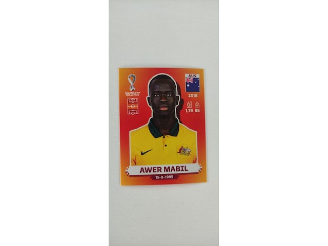 Panini FIFA 2022 Qatar AUS 13