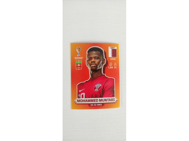 Panini FIFA 2022 Qatar QAT 19