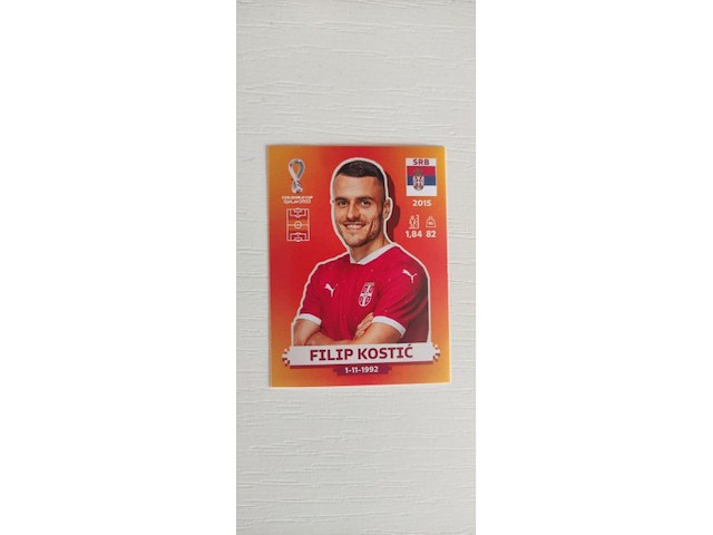 Panini FIFA 2022 Qatar SRB 09