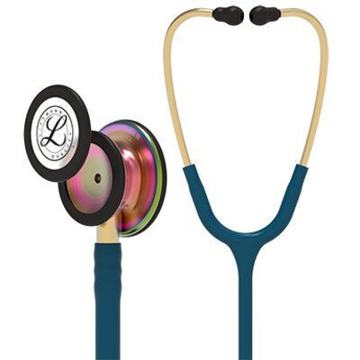 Littmann® Classic III™ Monitoring Stethoscope, Rainbow-Finish, Caribbean Blue
3M™ Littmann® Classic III™ Monitoring Stethoscope, Rainbow-Finish, Caribbean Blue
