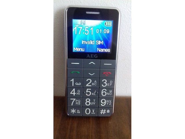 AEG- Senior mobilni telefon za stare