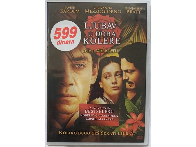 LJUBAV  U  DOBA  KOLERE  ( Rez: Mike Newell )