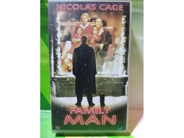 Porodični Čovek - Nicolas Cage / VHS /