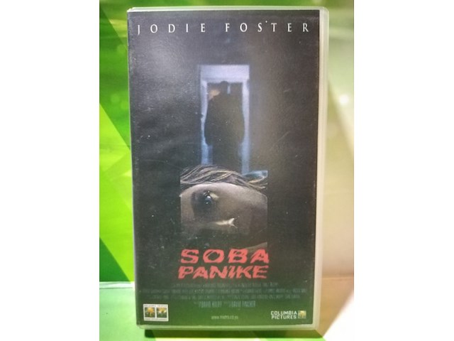 Soba Panike - Jodie Foster / VHS /