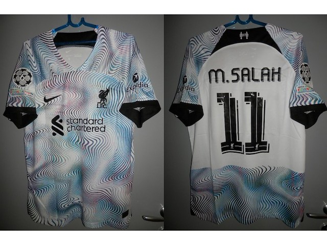 Liverpool dres 2022-23 Mohamed Salah 11 Gostujući dres