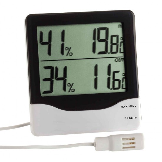 Termometar / higrometar digitalni dvozonski