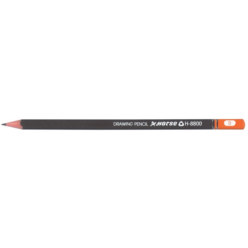 Grafitna olovka za crtanje H-8800, B Horse
