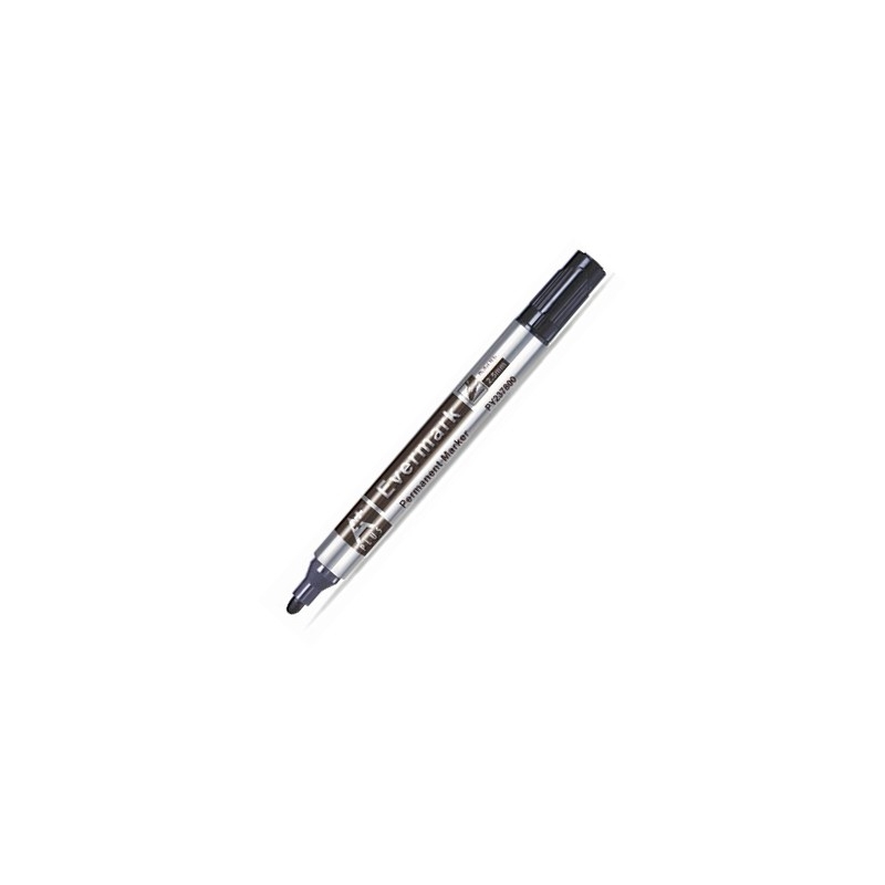 Permanent marker Evermark PY237800 obli vrh 2,5 mm A Plus crna